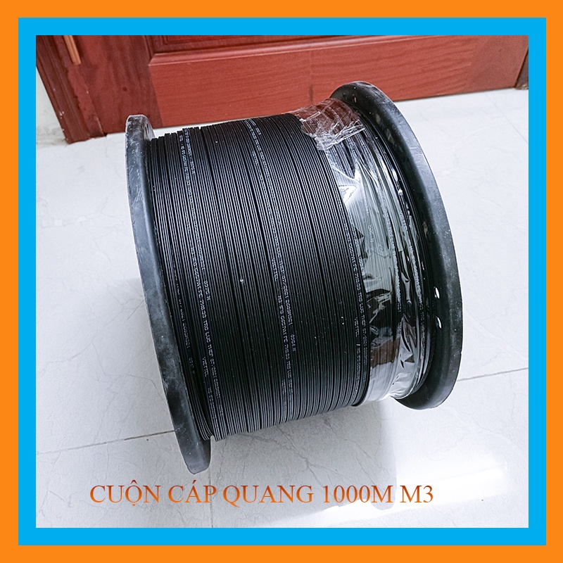 Cuộn cáp quang 1fo bọc chặt có sợi chịu lực | Shopee Việt Nam