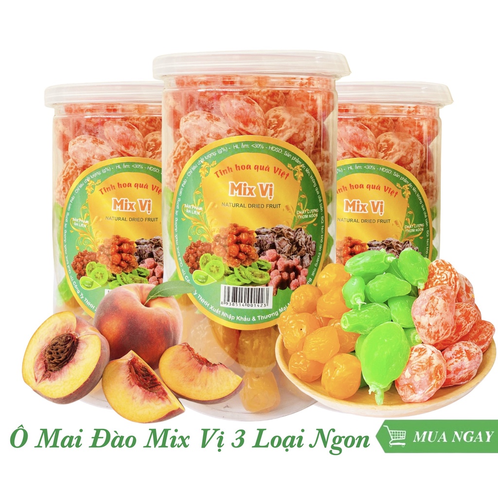 500g ô mai mix 4 vị, hương vị đậm đà, thơm ngon | Shopee Việt Nam