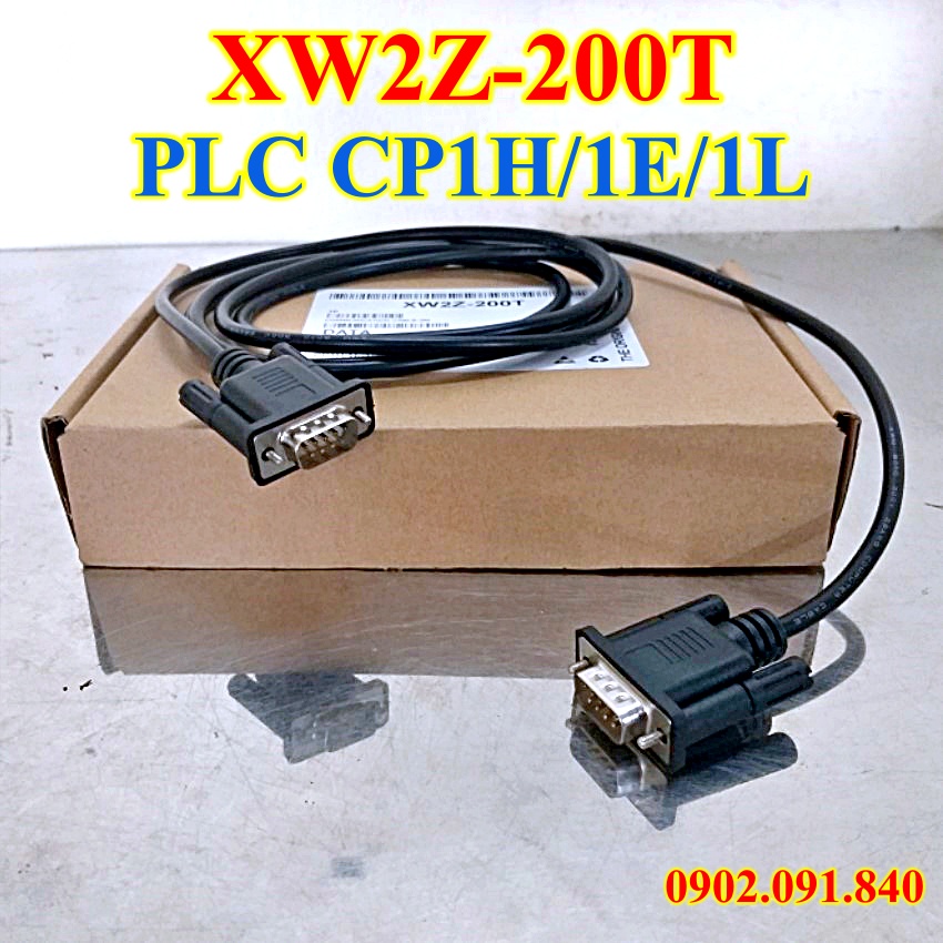 XW2Z-200T Cáp HMI kết nối màn hình Omron NT NS NB đến PLC CP1E-N CP1L ...