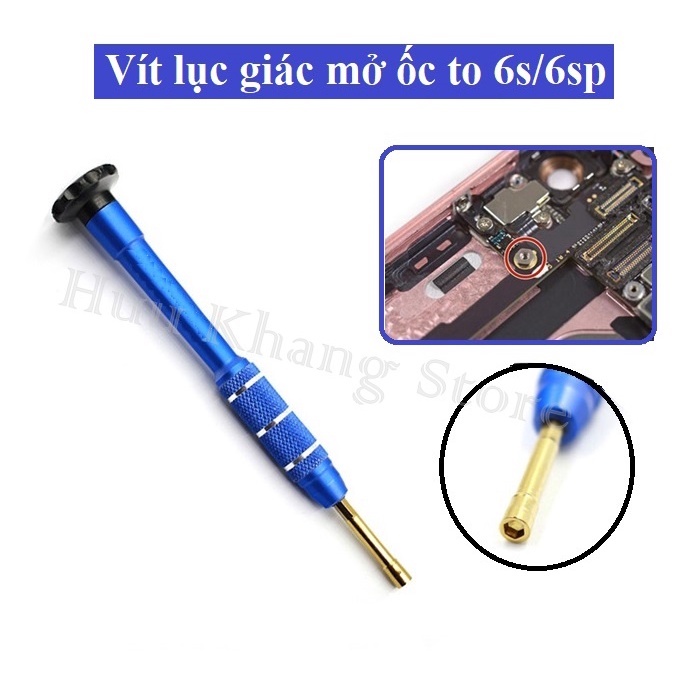 Tô vít lục giác mở ốc trên main ip 6s/6sp | Shopee Việt Nam