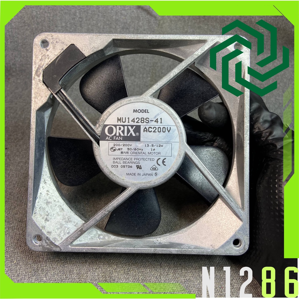 Quạt 14 cm, ORIX AC200V 12W MU1428S-41 khung nhôm hợp kim | Shopee Việt Nam