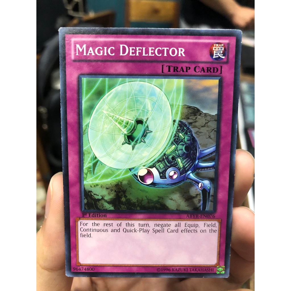 [ 01082024 ]Thẻ bài Yugioh TCG chính hãng "Magic Deflector" (ABYR-EN076 ...