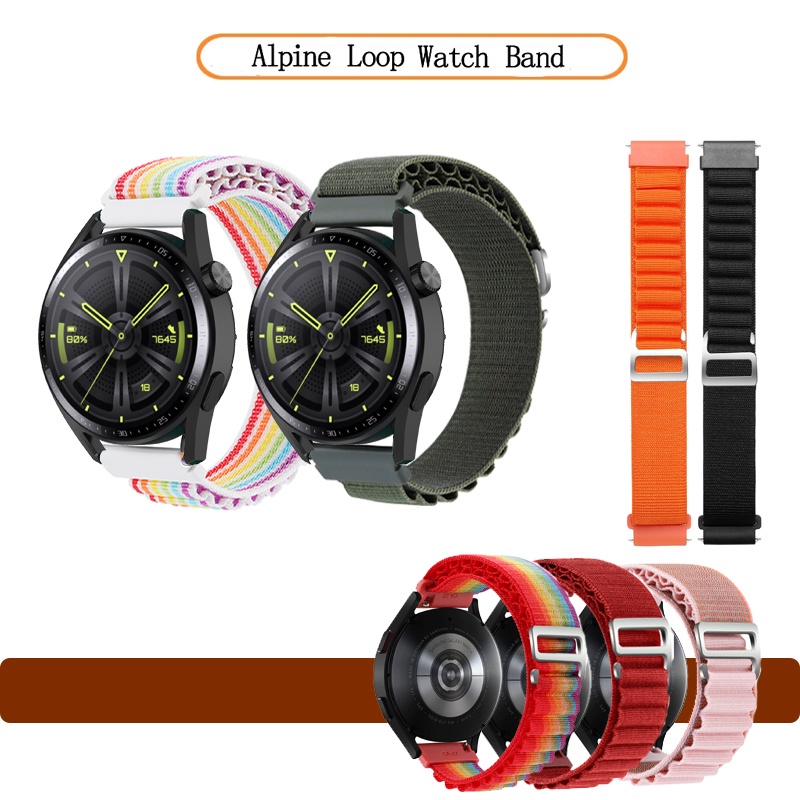 20mm 22mm Alpine Loop Band Dây đeo Nylon cho Huawei Watch GT5 GT4 GT3 ...