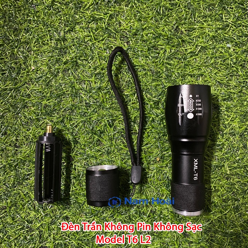 Đèn pin siêu sáng XML-T6 Hợp kim nhôm chống nước, có zoom xa gần | Shopee Việt Nam