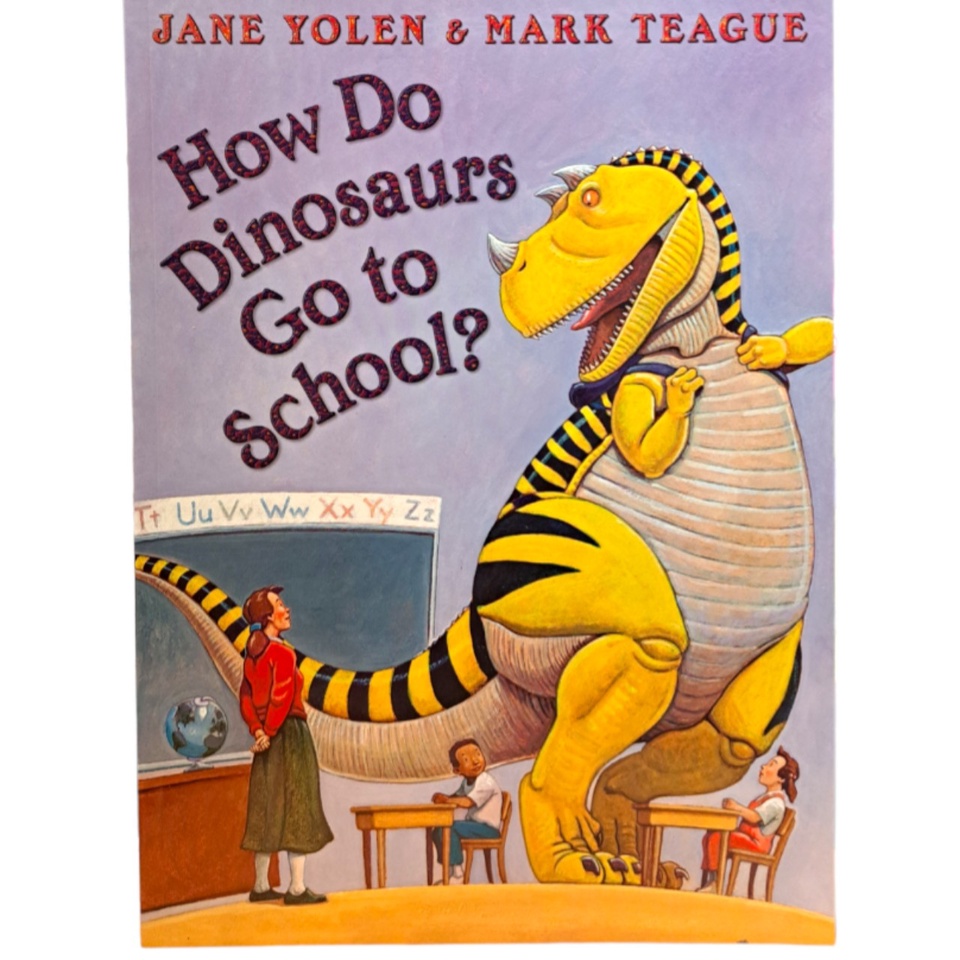 Sách - How Do Dinosaurs Go to School? | Shopee Việt Nam