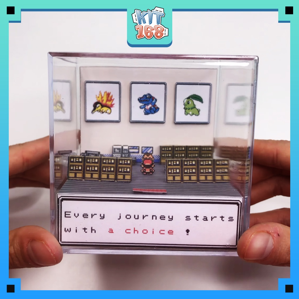 [Tự lắp ráp] Cubebox Pokemon Gen 2 | Shopee Việt Nam