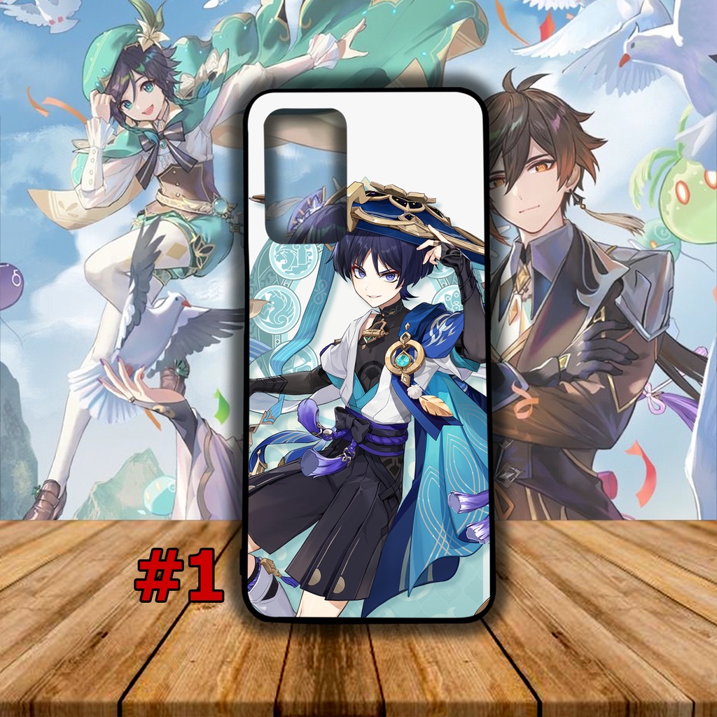 Genshin Impact Ốp Lưng Anime Oppo A95 A94 A93 A92 A76 A74 A73 A55 A54