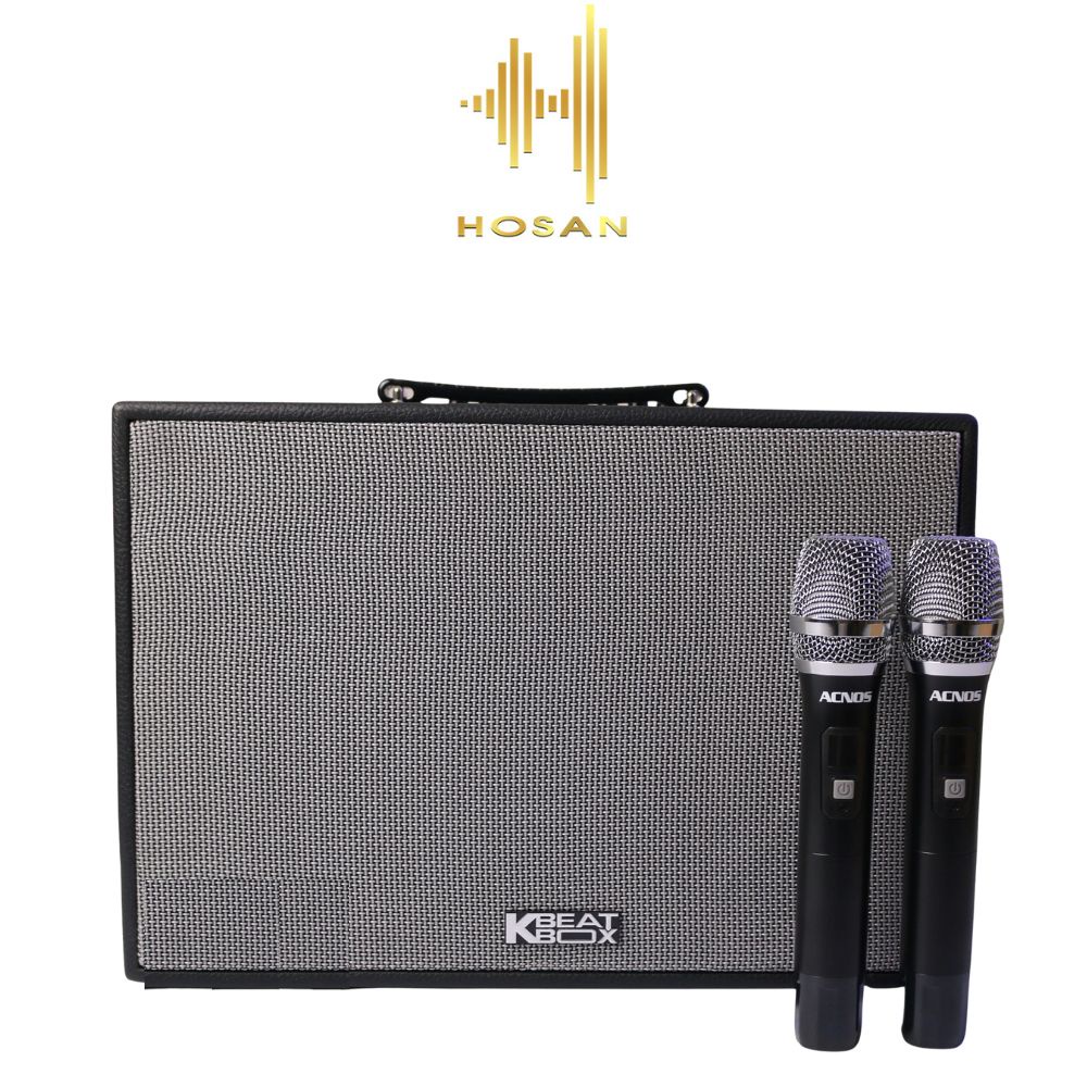 Loa kéo HOSAN CS251PU thùng gỗ công suất 70W tặng kèm micro không dây ...