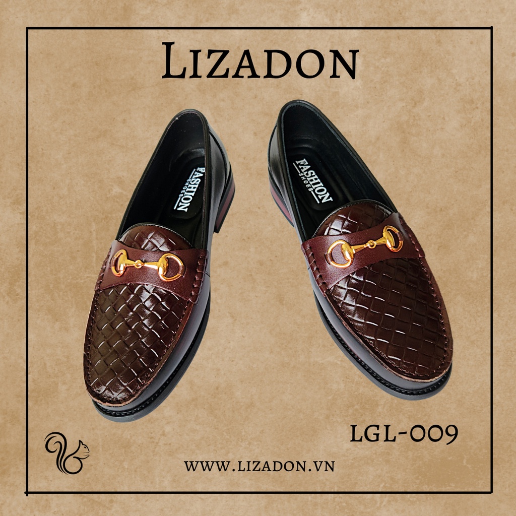 Giày Lười Nam Da Bò Cao Cấp Đế Phíp Hàng Hiệu LIZADON LGL 009 - Bảo ...