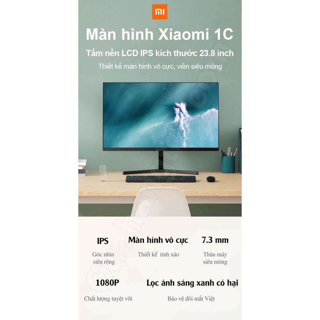 Màn hình máy tính Xiaomi Redmi 1c RMMNT238NF 23.8 inch IPS FHD 1080P ...