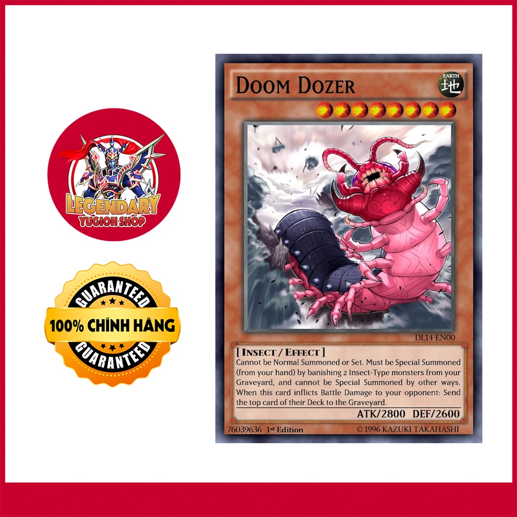 [Thẻ Bài Yugioh Chính Hãng] Doom Dozer | Shopee Việt Nam