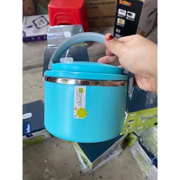 hộp cơm 2 tầng giữ nhiệt Homino hàng KM Friso | Shopee Việt Nam