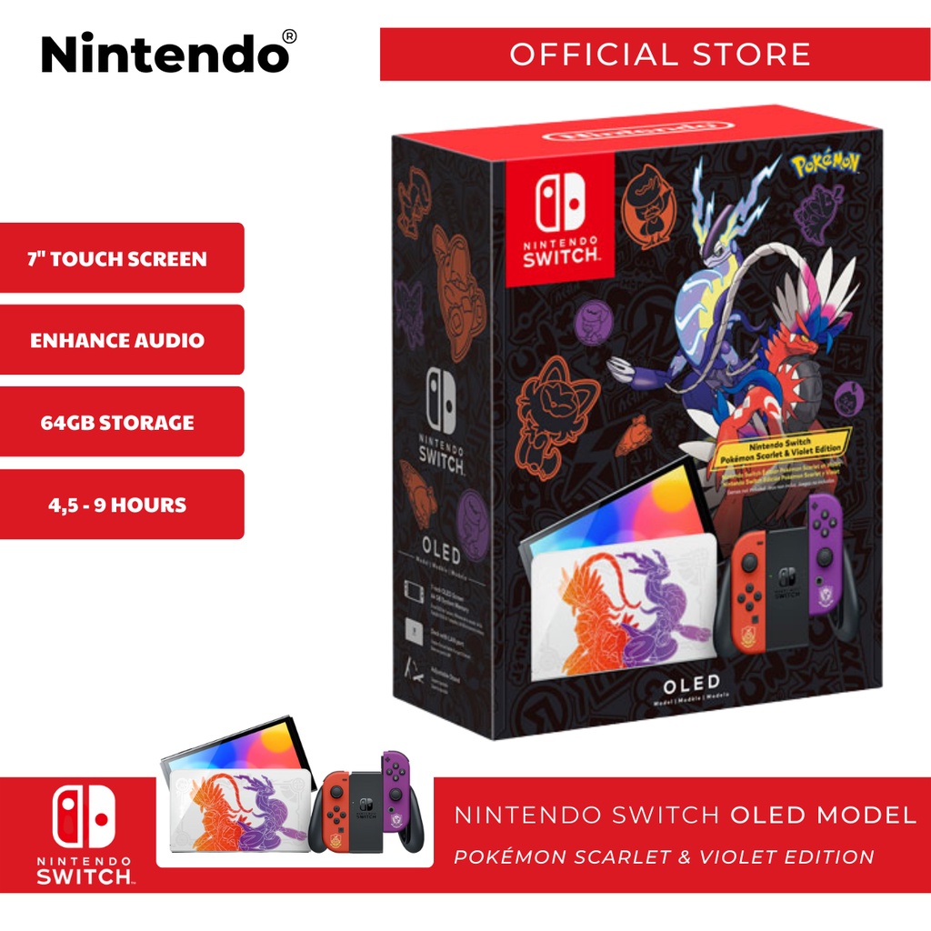 Máy Nintendo Switch Oled Model 2022 màn hình OLED 7inch giá rẻ 2 màu ...