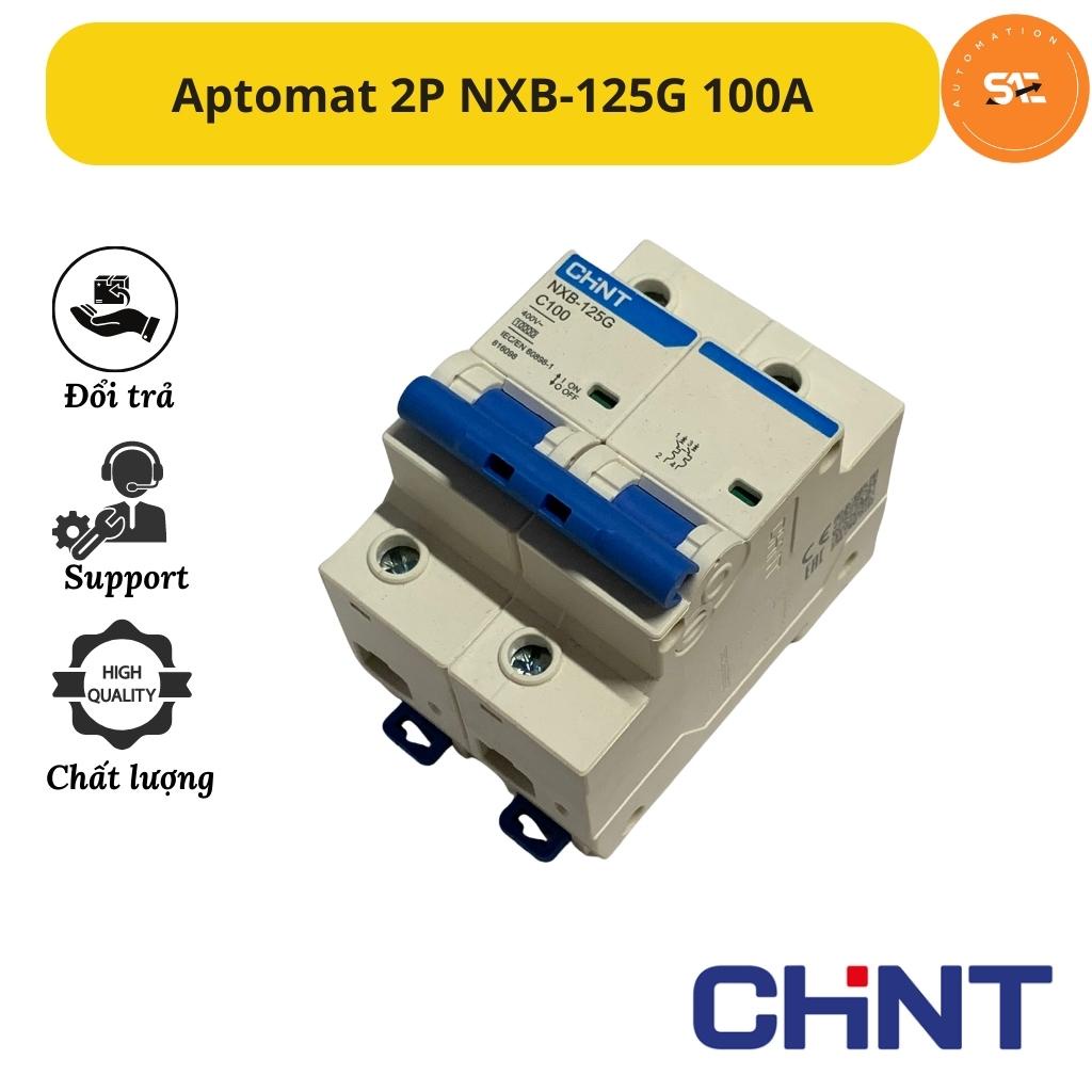 Aptomat MCB 2P 125A/100A/80A NXB-125 hãng Chint dòng cắt 10kA | Shopee Việt Nam