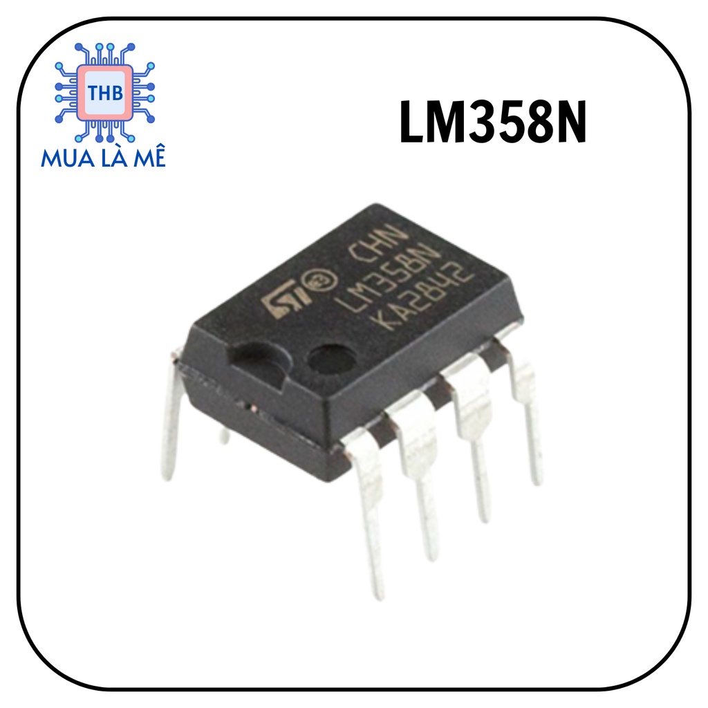 IC LM358 IC khuếch đại, so sánh tín hiệu | Shopee Việt Nam