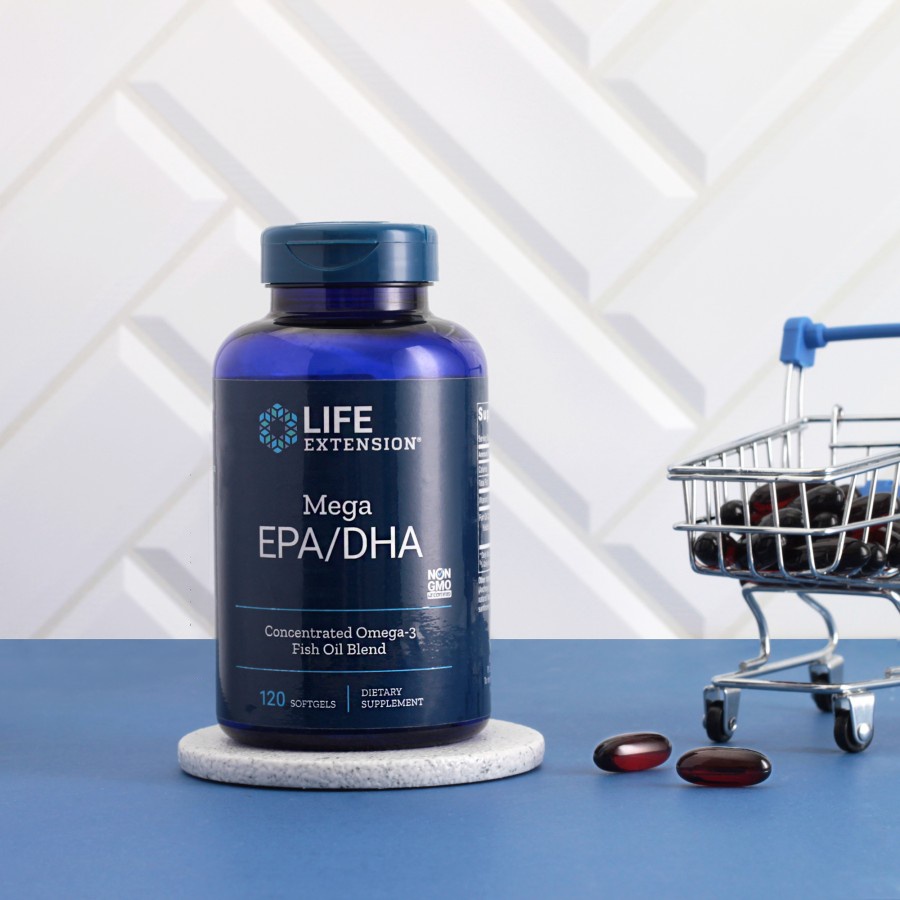 Dầu cá Omega 3 | Mega 720 EPA 480 DHA life extension [120v] bổ [ mắt ...