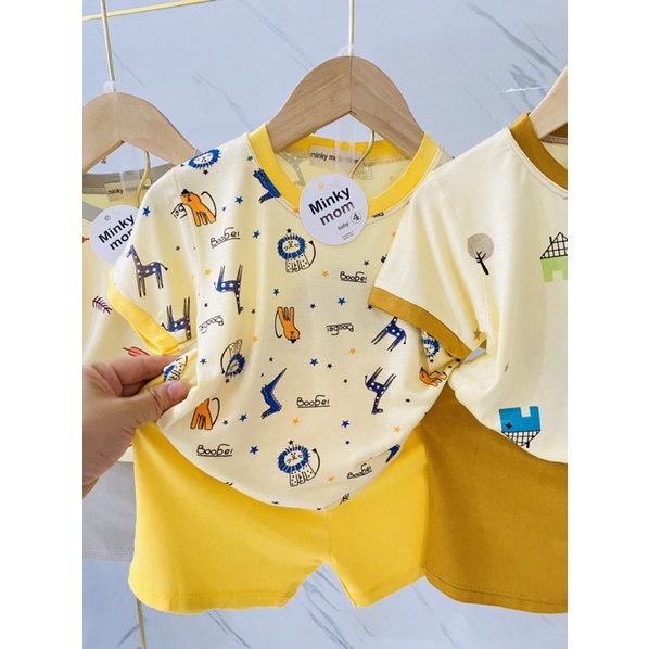 Bộ thun lạnh cho bé 6-18kg chất bao đẹp | Shopee Việt Nam