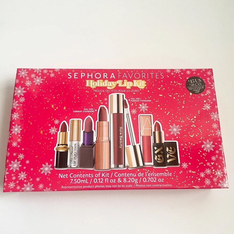 Set son sephora favourite holiday lip kit | Shopee Việt Nam