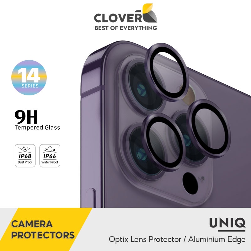 Bộ Kính Cường Lực Camera Lens Viền Nhôm UNIQ Optix Bảo Vệ Camera Chống ...