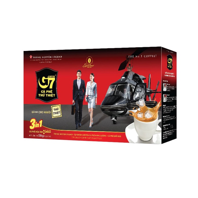 Cà Phê G7 Hòa Tan 3in1 Hộp 336g (21 gói x 16g) | Shopee Việt Nam