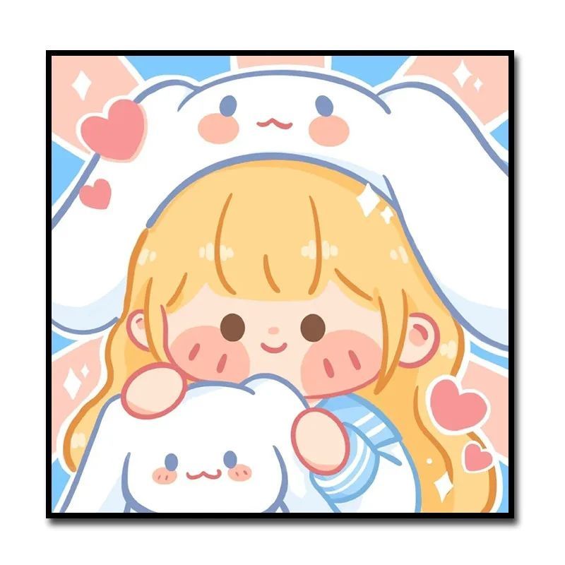 Bộ Tranh Sơn Dầu Kỹ Thuật Số Tự Tô Màu Hình Thú Cưng Sanrio Melody ...