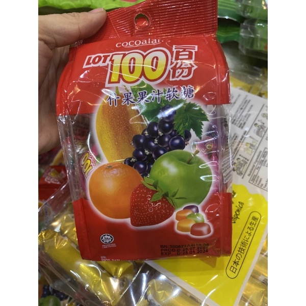 Kẹo dẻo trái cây LOT100 gói 150-320g | Shopee Việt Nam