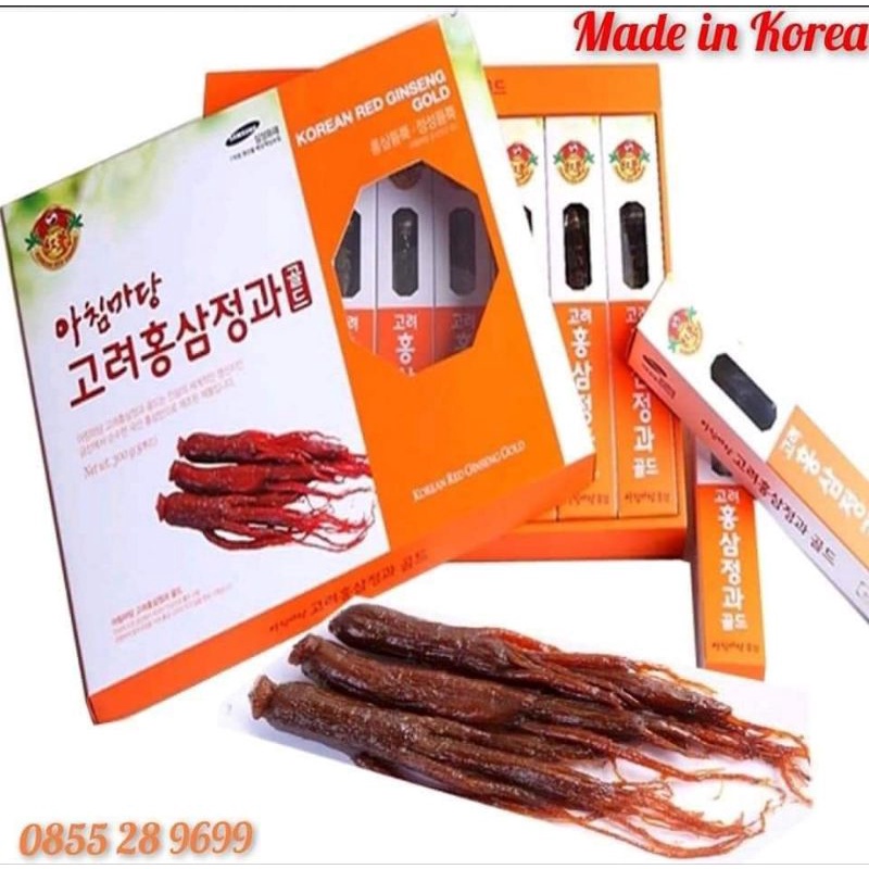 Sâm Tẩm Mật Ong Nguyên Củ Hộp 8 củ 300g Achimmadang Hàn Quốc | Shopee Việt Nam