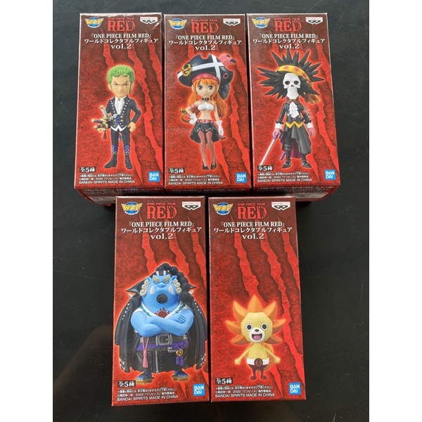 FAMHOUSE - Mô hình WCF film red vol 2 Zoro Nami Brook Sunny Jinbei | Shopee Việt Nam