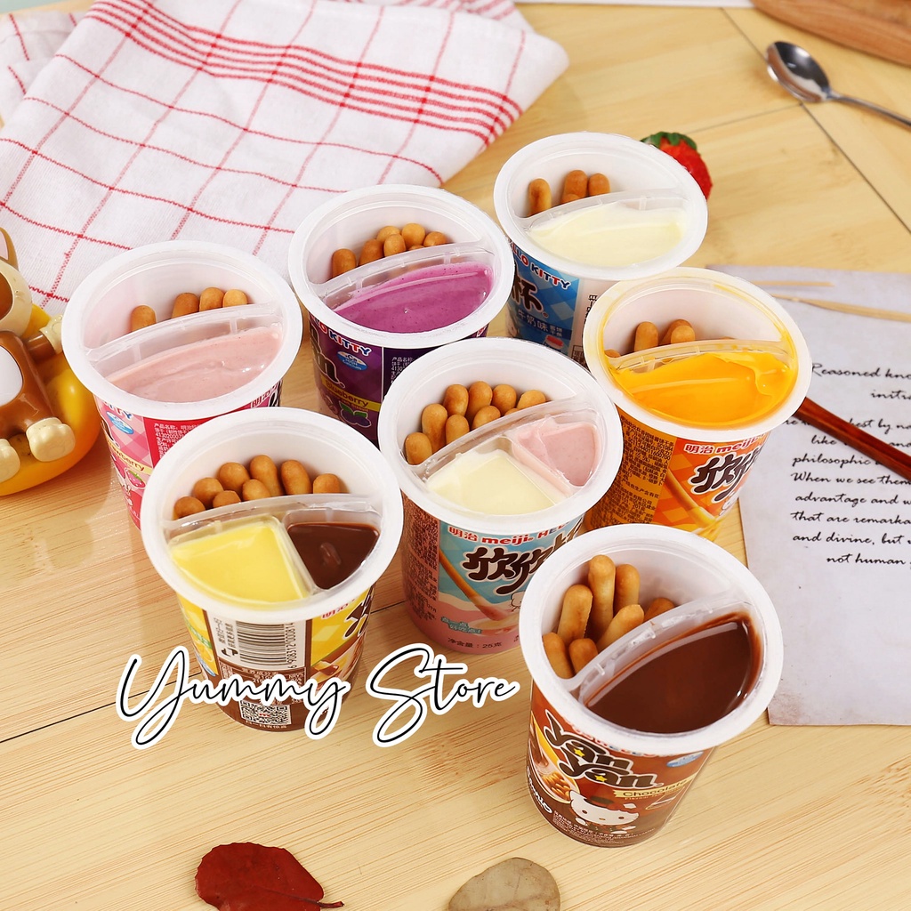 Bánh Que Chấm Socola Hello Kitty Yan Yan Meiji | Shopee Việt Nam