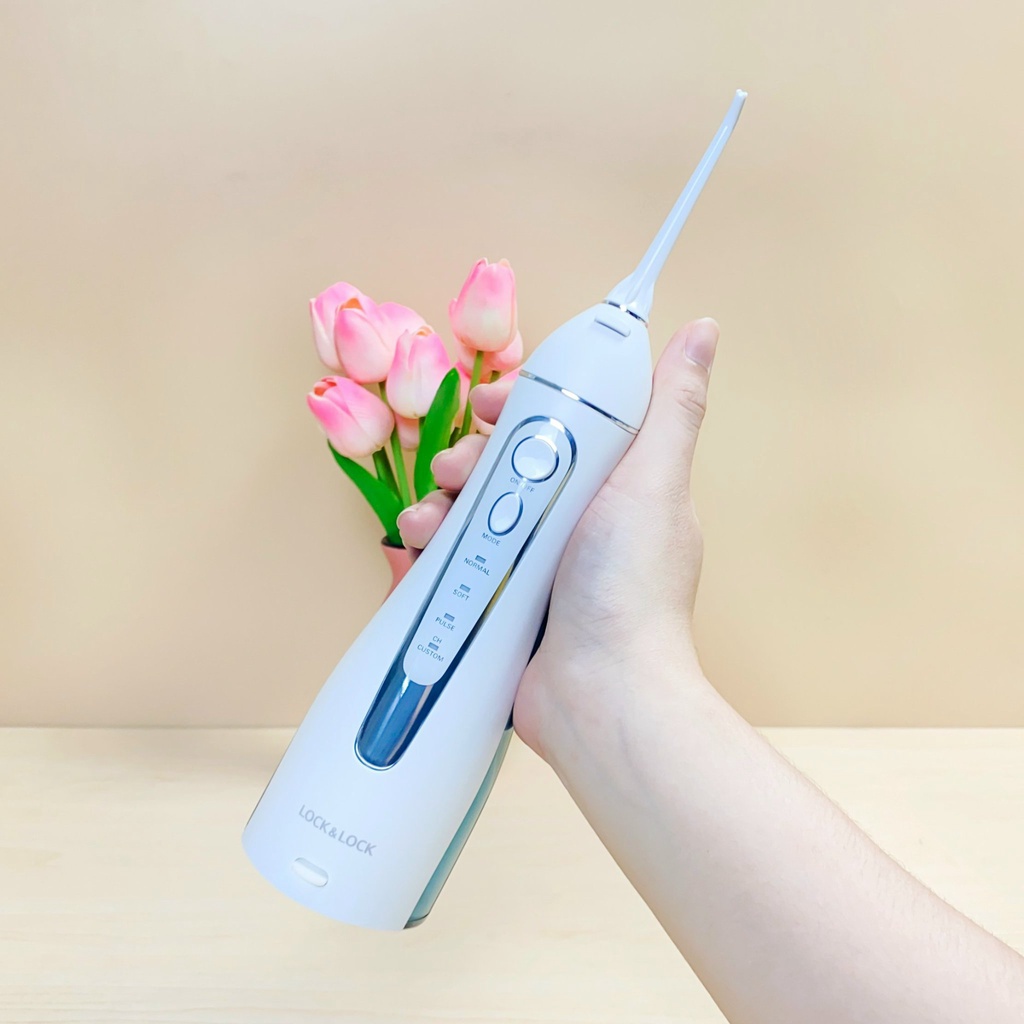 Máy tăm nước Lock&Lock không dây Cordless Oral Irrigator 200ml - Màu ...