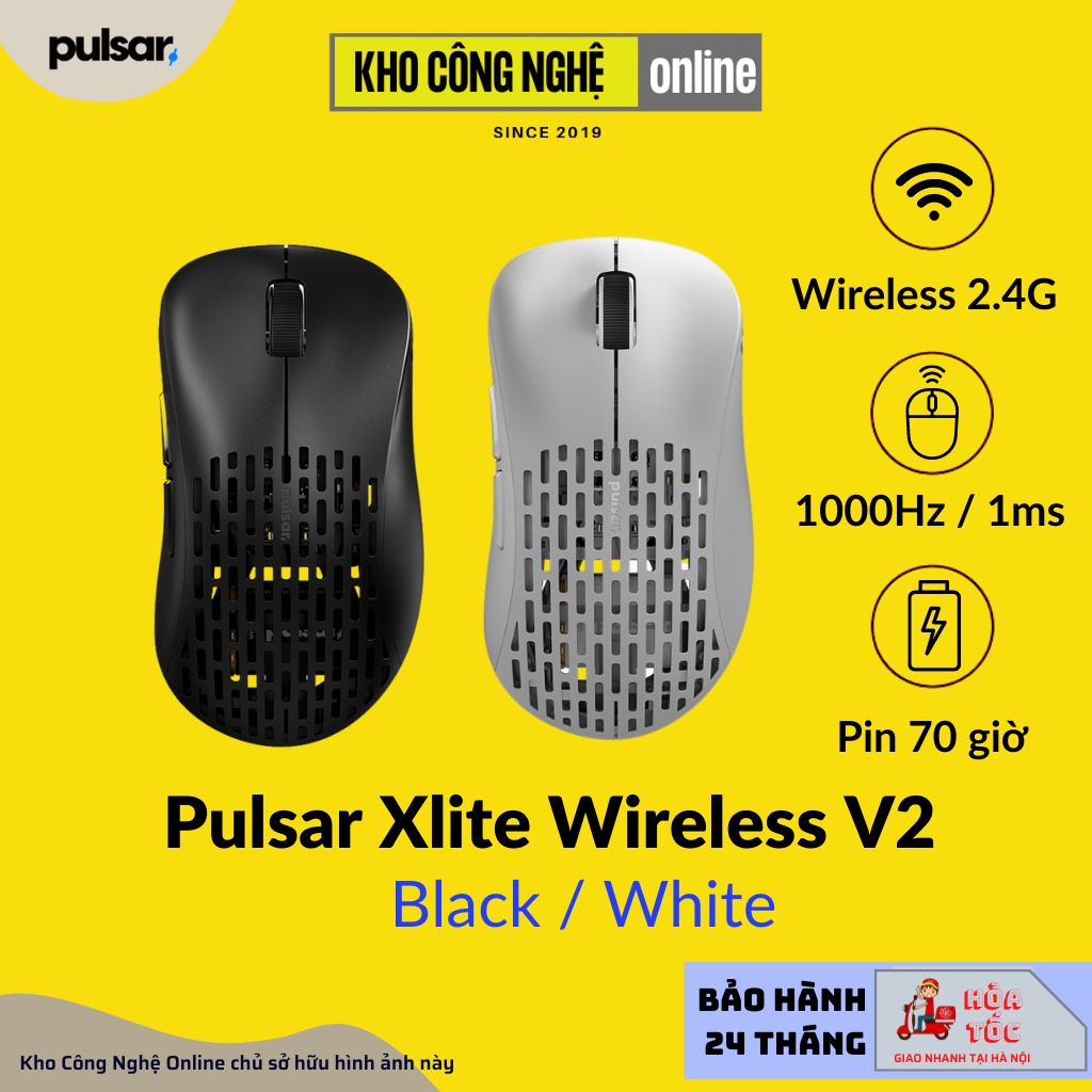 Chuột không dây Pulsar Xlite Wireless V2 / Xlite Wireless V2 Mini (Hàng ...