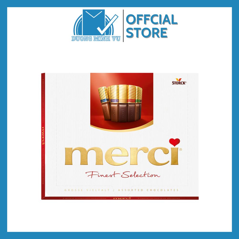 Sô-cô-la hỗn hợp Merci Finest Selection Chocolate 400g | Shopee Việt Nam