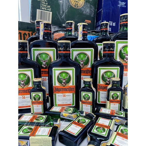 bộ sản phẩm Jager Jagermeister 200ml | Shopee Việt Nam