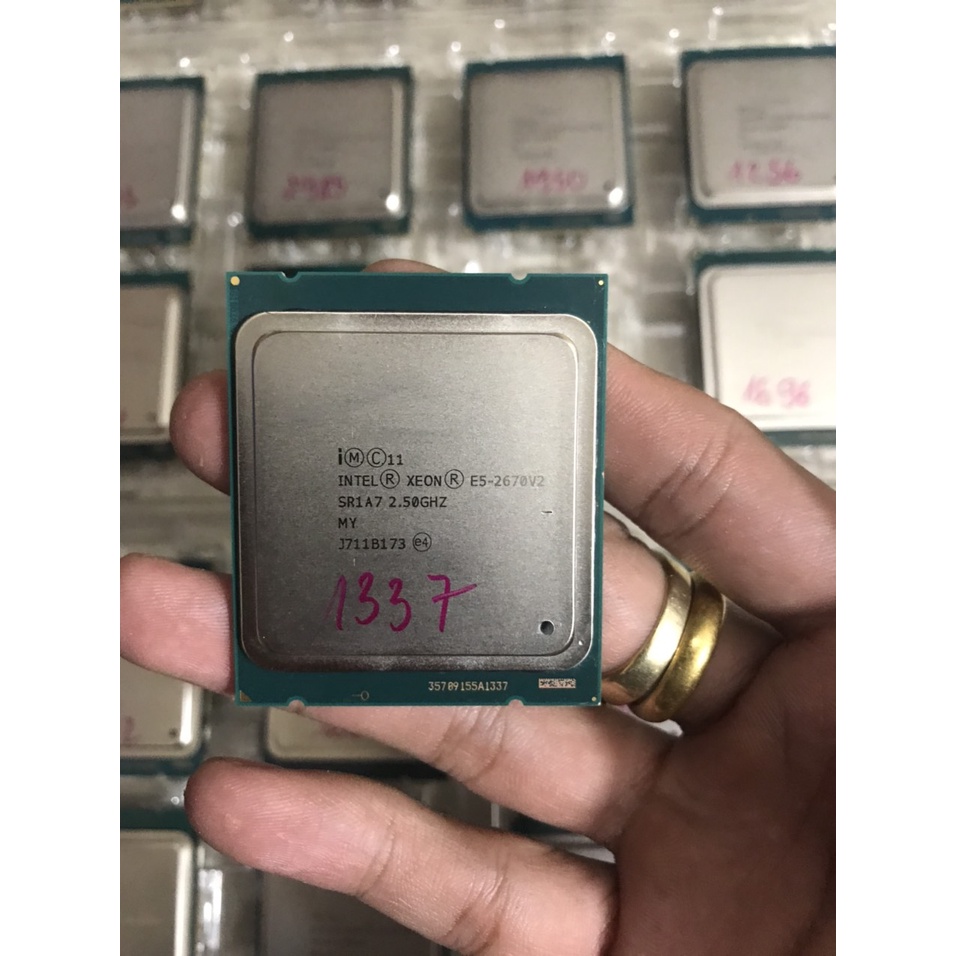 CPU CHIP XEON X79 CHẠY SOCKET 2011 E5 2600 seri V2 - Bảo Hành 12T giá rẻ cho thợ | Shopee Việt Nam