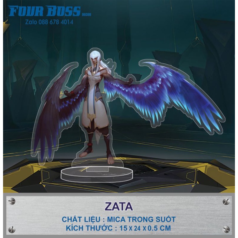 Mô Hình Tướng Zata Trong Game Liên Quân Mobile - Arena of Valor ...