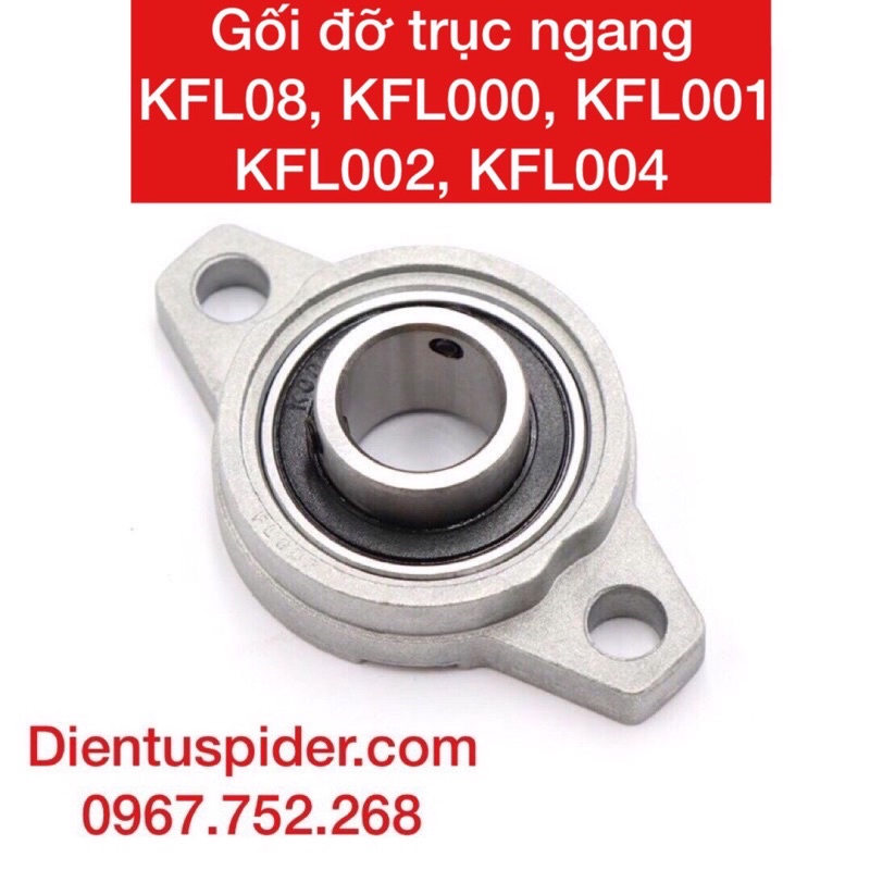 Gối đỡ vòng bi trục ngang KFL08, KFL000, KFL001, KFL002, KFL004 (trục ...