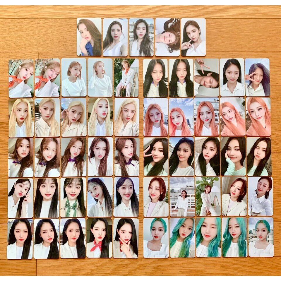 Ảnh photocard official Loona season greetings 2021 album card Flip that So What Heejin Chuu Yves ...