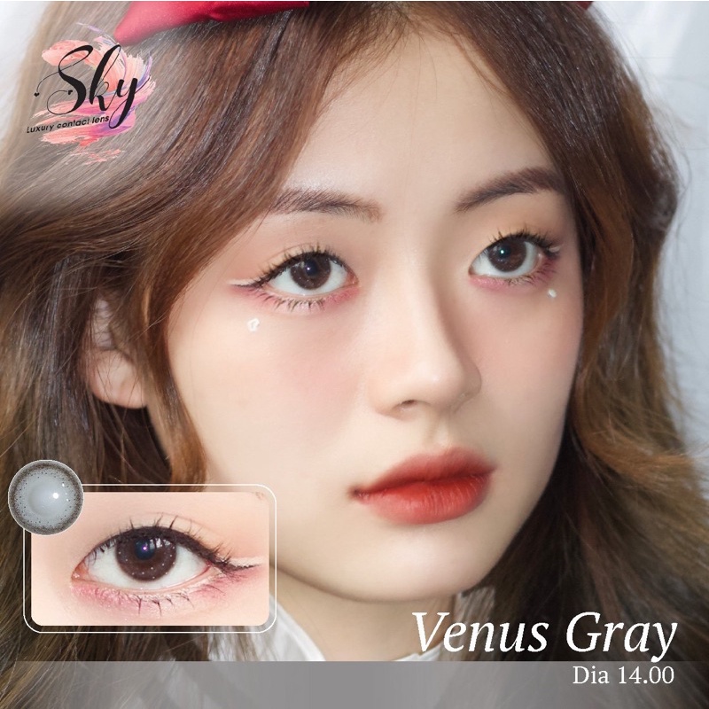 Kính áp tròng Sky Lens -Venus Gray 0-6 Độ-Made in Korea Chính Hãng ...