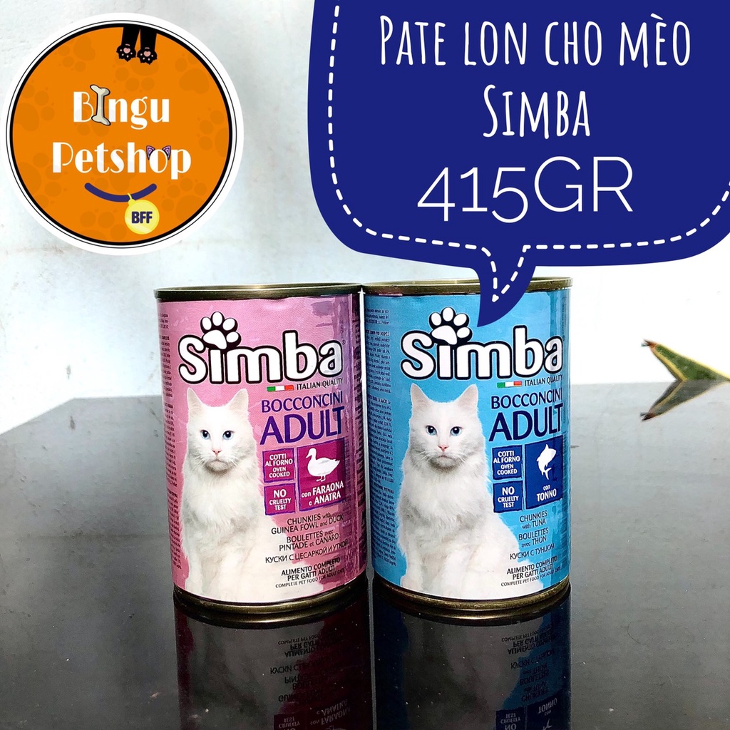 [SIÊU RE] Pate simba cho mèo lon 415g | Shopee Việt Nam