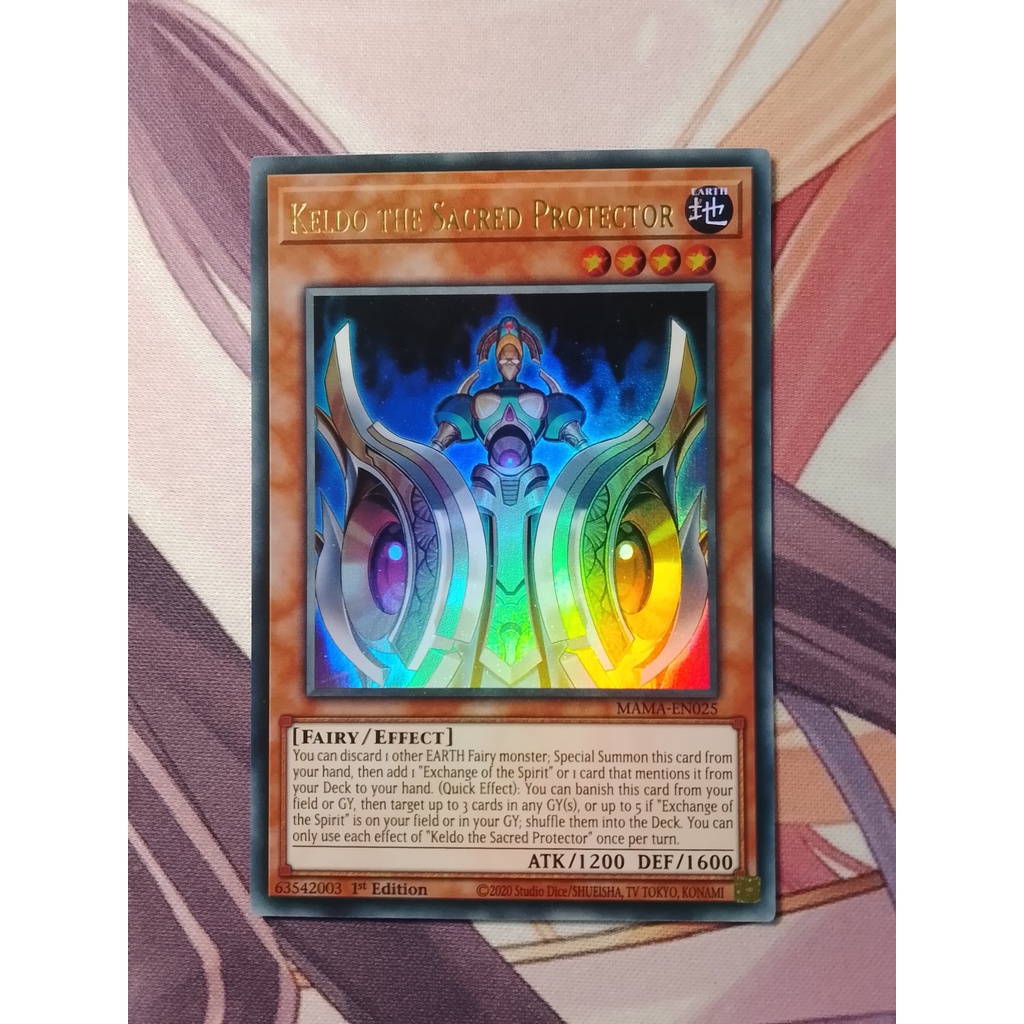 Thẻ Bài Yugioh: Keldo The Sacred Protector MAMA-EN025 | Shopee Việt Nam