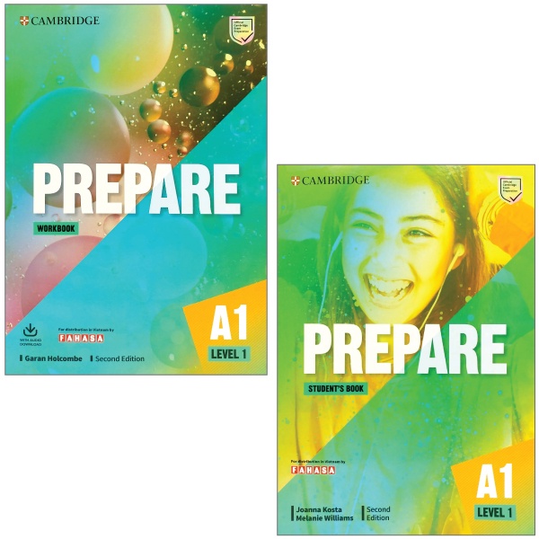 Combo Prepare A1 Level 1: Student's Book + Workbook With Audio Download | Shopee Việt Nam