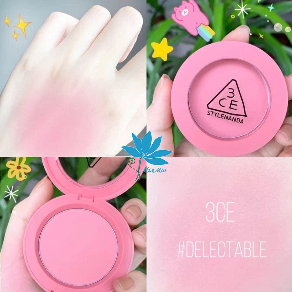Phấn Má Hồng 3CE MOOD RECIPE NEW TAKE FACE BLUSH ROSE BEIGE MONO PINK ...