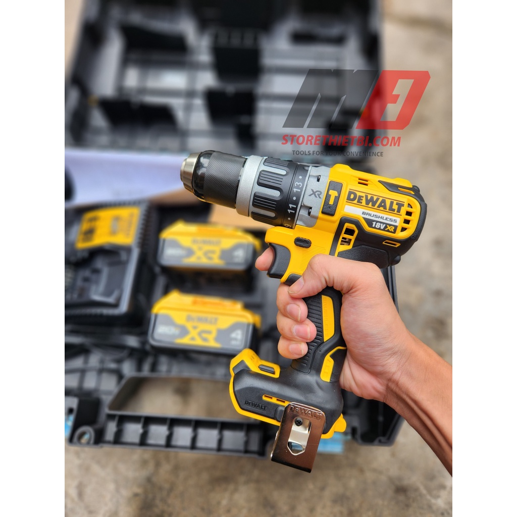 DCD796M2-B1 Máy khoan vặn vít động lực pin 18V Dewalt Chính hãng bảo ...