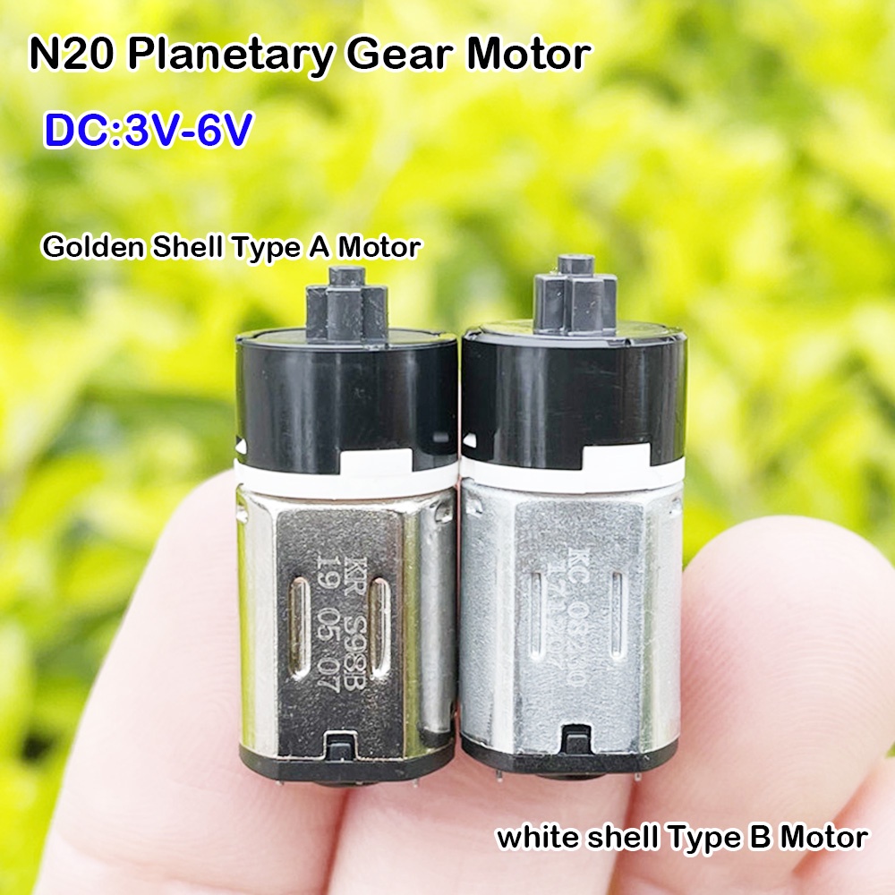 1 Mô Tơ Giảm Tốc Mini 12mm GP12-N20 DC 3V 6V 60RPM 100RPM 220RPM ...