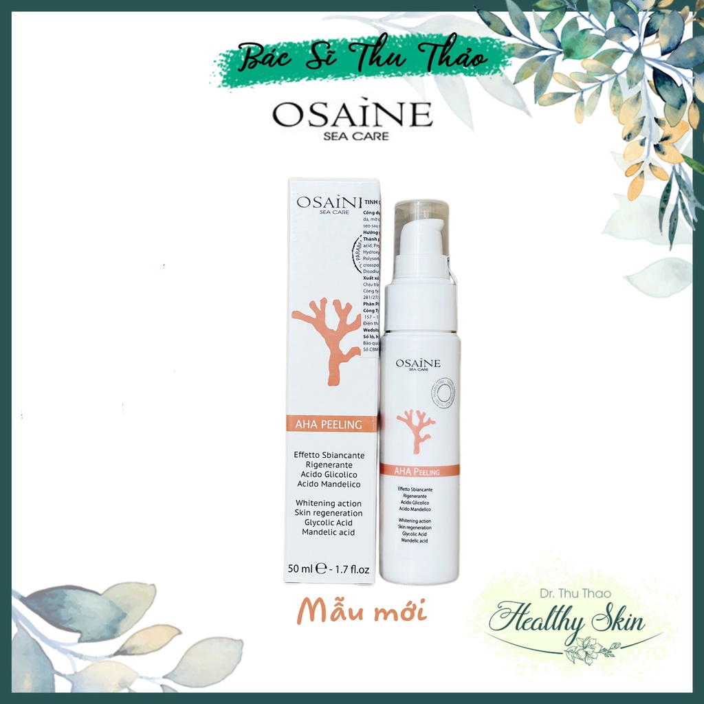 [50mL] TINH CHẤT LÀM SẠCH, HỖ TRỢ GIẢM THÂM NÁM OSAINE AHA PEELING ...