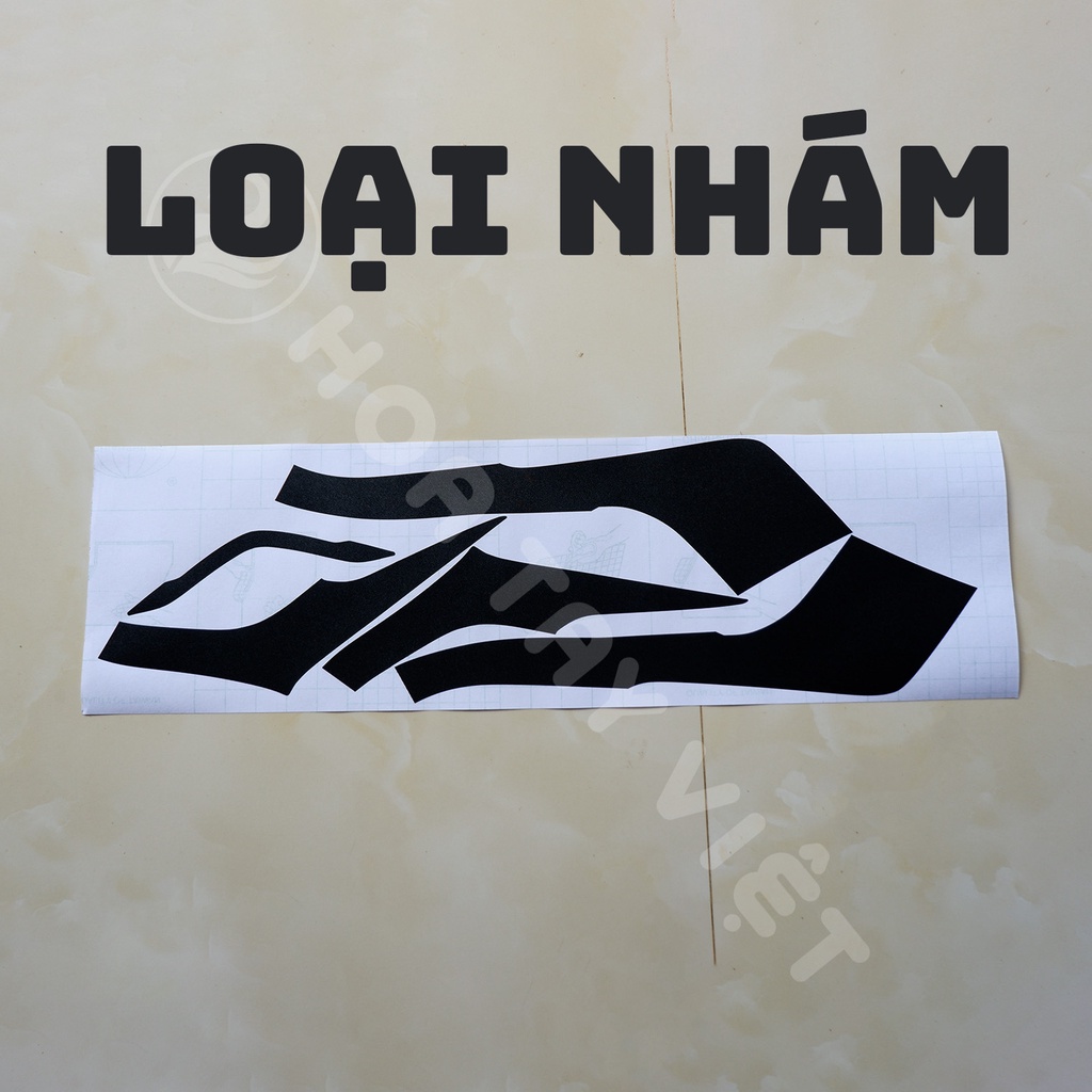 Decal HONDA SH đen nhám dán ốp mặt nạ HONDA SH | Shopee Việt Nam