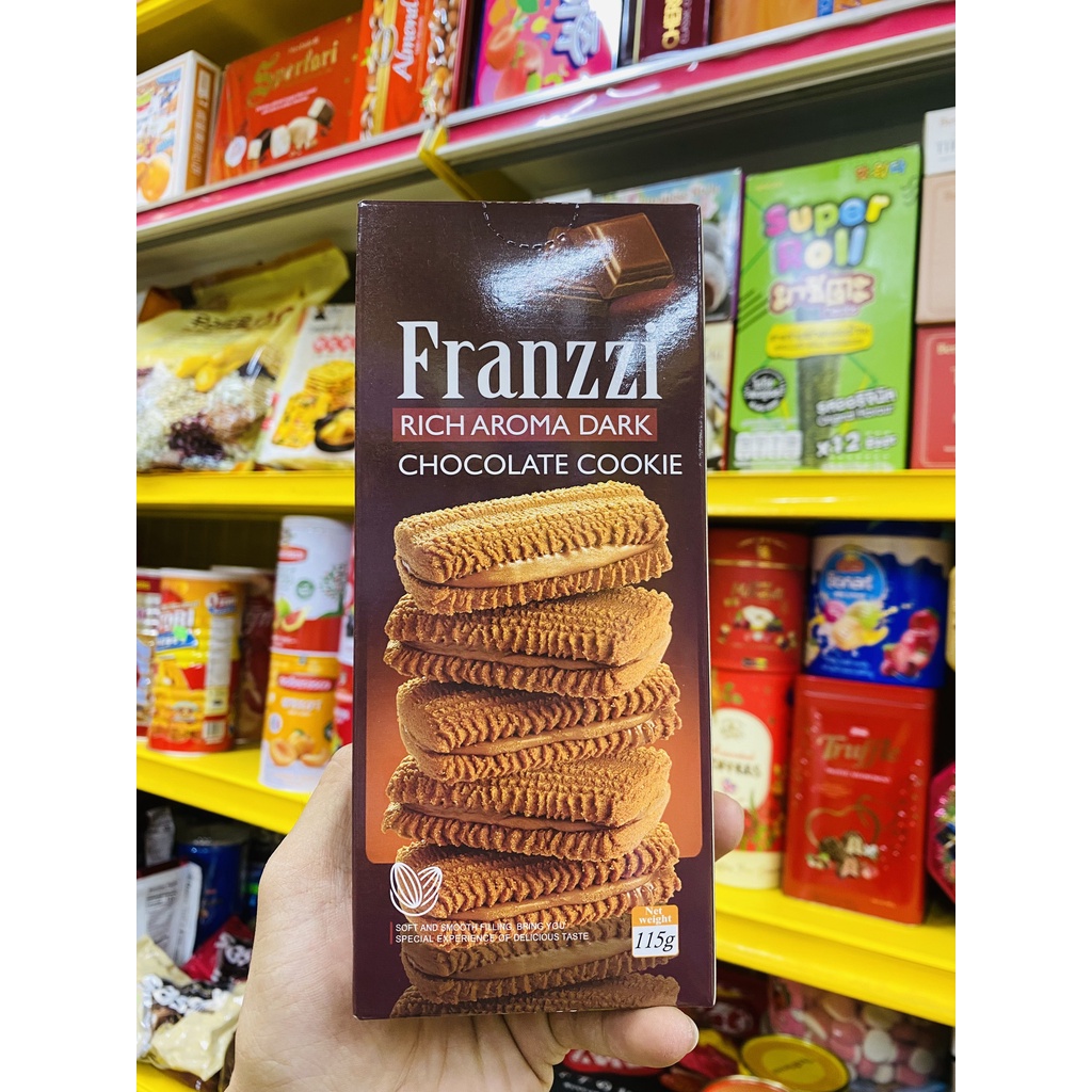 [TỔNG HỢP FRANZZI] Bánh Quy Kẹp Kem FRANZZI 115g | 100g | 92g ...