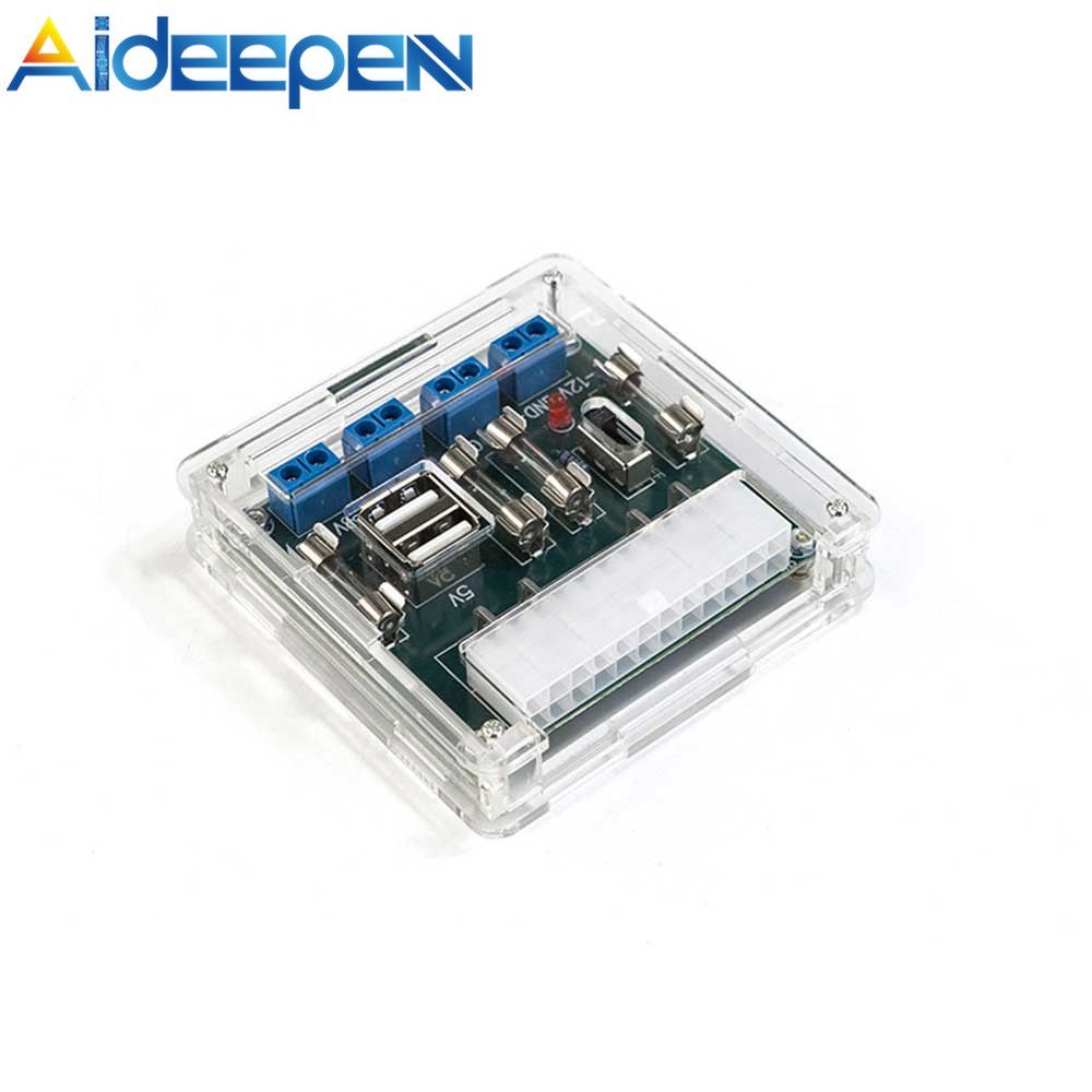 Bảng Mạch Chuyển đổi Nguồn điện Máy Tính Aideepen Hu M28w 24pin Chuyên
