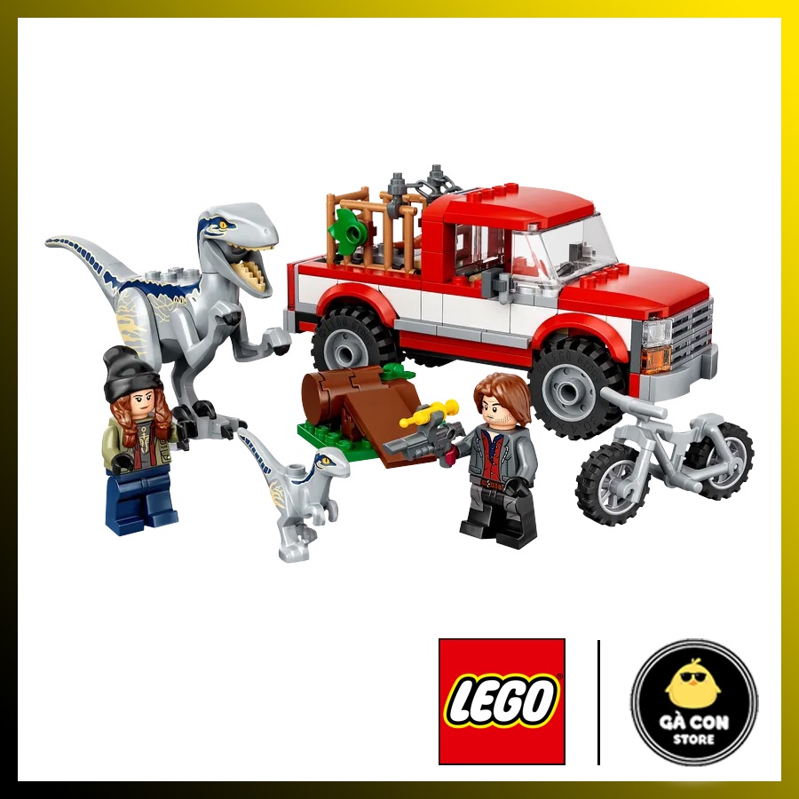 LEGO JURASSIC WORLD 76946 Truy Bắt Khủng Long Velociraptor Blue & Beta ...