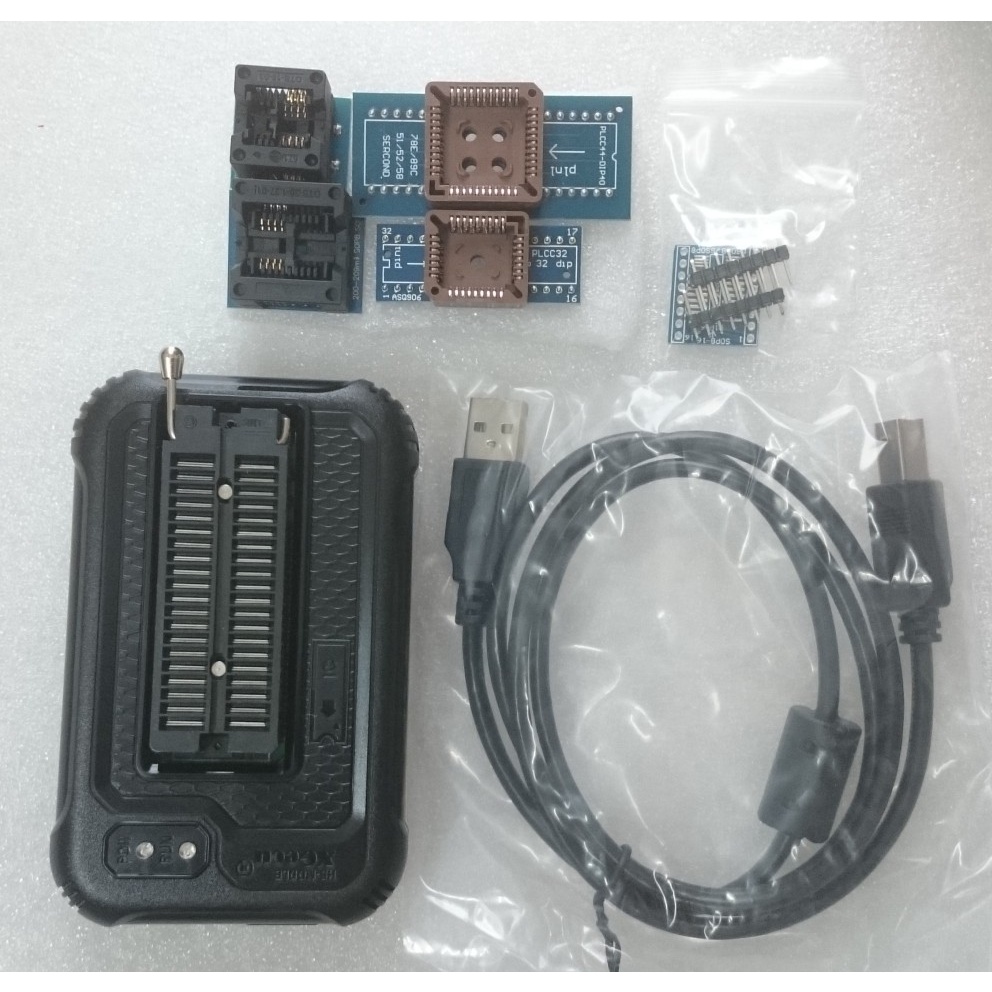 Combo Kít Nạp Flash Rom T48 (thay thế TL866II Plus sẽ ngưng sản xuất ...